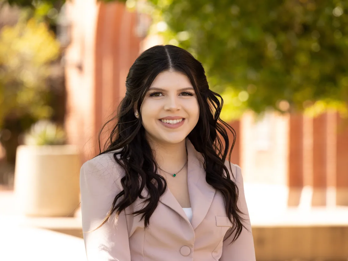 BA in Law Major Karen Jacquez Receives Provost Award | University of Arizona Law